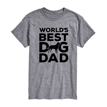 Click here for Mens Short Sleeve Worlds Best Dog Dad Graphic T-Sh... prices