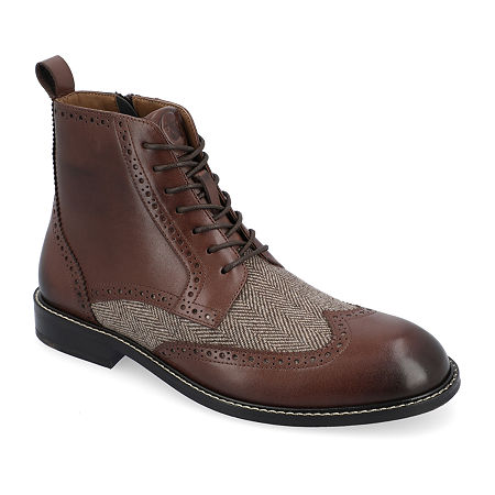 Click here for Thomas And Vine Mens Jarett Flat Heel Lace Up Boot... prices