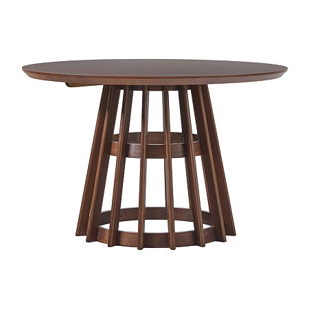Click here for Walker Edison Round Dining Table  One Size  Brown prices