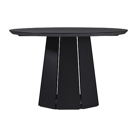 Click here for Walker Edison Round Wood-Top Dining Table  One Siz... prices