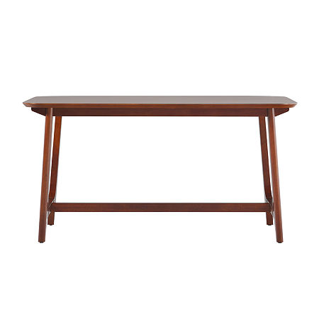 Click here for Walker Edison Rectangular Wood-Top Dining Table  O... prices