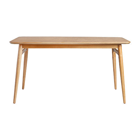 Click here for Walker Edison Rectangular Wood-Top Dining Table  O... prices