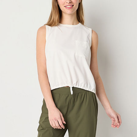 Click here for Stylus Womens Round Neck Sleeveless Tank Top  X-la... prices