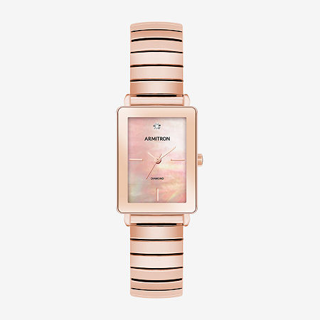 Click here for Armitron Womens Rose Goldtone Stainless Steel Expa... prices