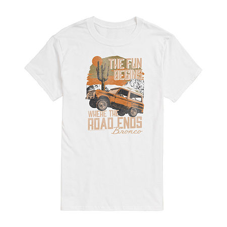 Click here for Mens Short Sleeve Bronco Graphic T-Shirt  Large  W... prices