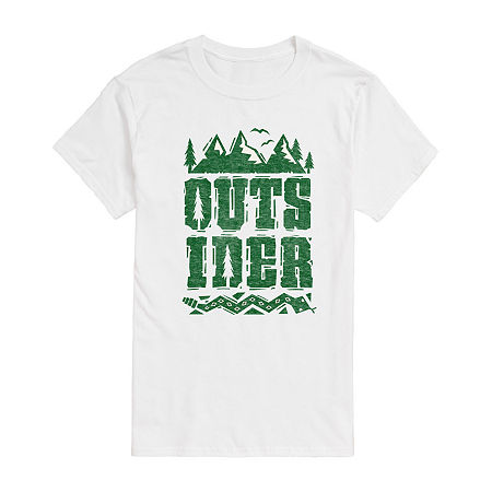 Click here for Mens Short Sleeve Graphic T-Shirt  Small  White prices