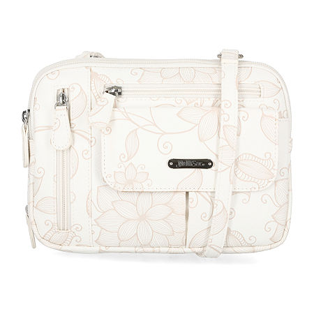 Click here for Multi Sac Zippy Crossbody Bag  One Size  White prices