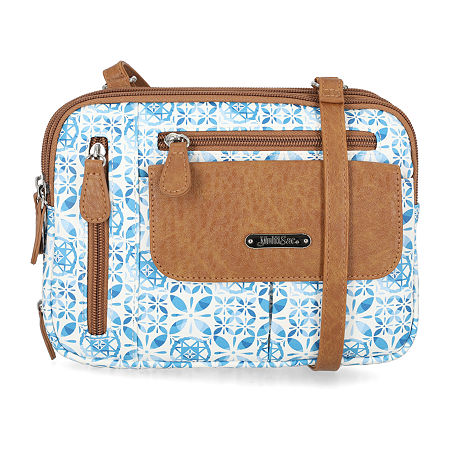 Click here for Multi Sac Zippy Crossbody Bag  One Size  Blue prices