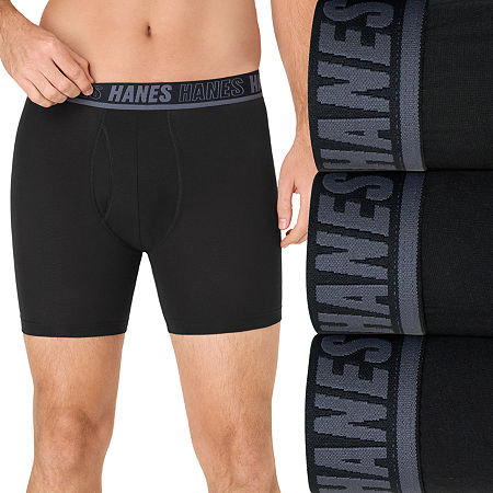Click here for Mens Hanes Ultimate(R) Moves Cotton Stretch Boxer... prices