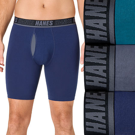Click here for Mens Hanes Ultimate(R) Moves Cotton Stretch Boxer... prices