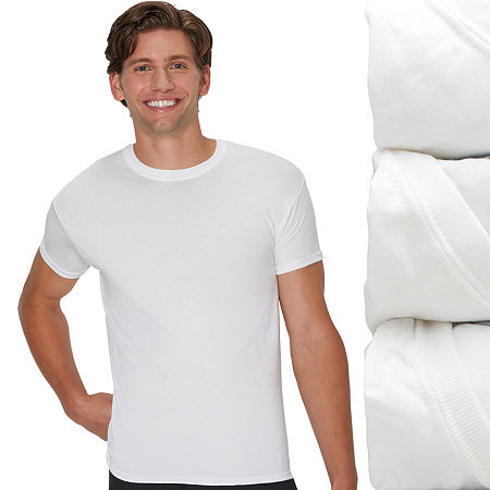 Click here for Hanes Ultimate(R) Comfort Blend 3pk. V-Neck Tee -... prices