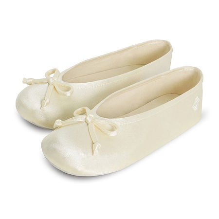 Click here for Isotoner Satin Womens Ballerina Slippers  Medium... prices
