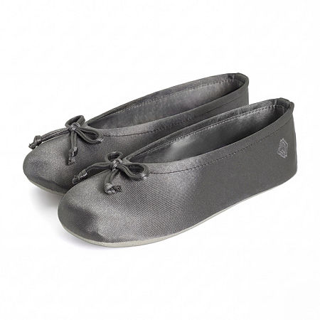 Click here for Isotoner Satin Womens Ballerina Slippers  X-large... prices