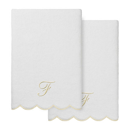 Click here for Linum Home Textiles Adornia Scallop Personalized 2... prices