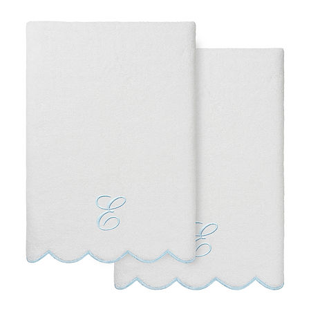 Click here for Linum Home Textiles Adornia Scallop Personalized 2... prices