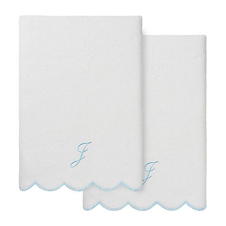 Click here for Linum Home Textiles Adornia Scallop Personalized 2... prices