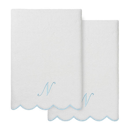 Click here for Linum Home Textiles Adornia Scallop Personalized 2... prices