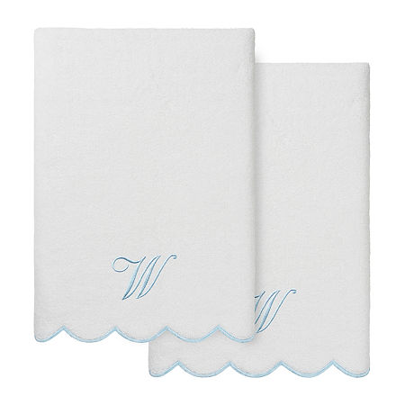 Click here for Linum Home Textiles Adornia Scallop Personalized 2... prices