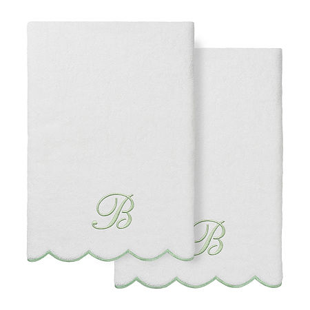 Click here for Linum Home Textiles Adornia Scallop Personalized 2... prices