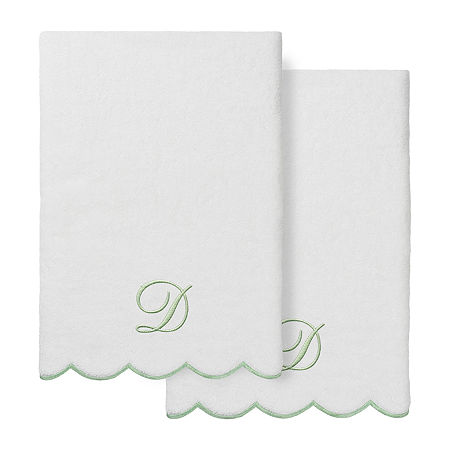 Click here for Linum Home Textiles Adornia Scallop Personalized 2... prices