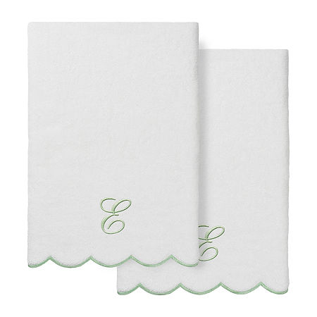 Click here for Linum Home Textiles Adornia Gray Scallop Personali... prices