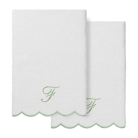 Click here for Linum Home Textiles Adornia Scallop Personalized 2... prices