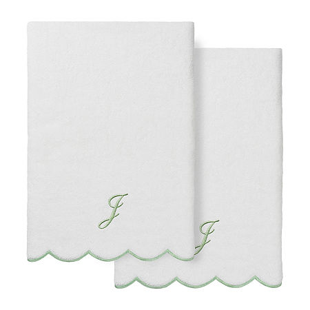 Click here for Linum Home Textiles Adornia Scallop Personalized 2... prices