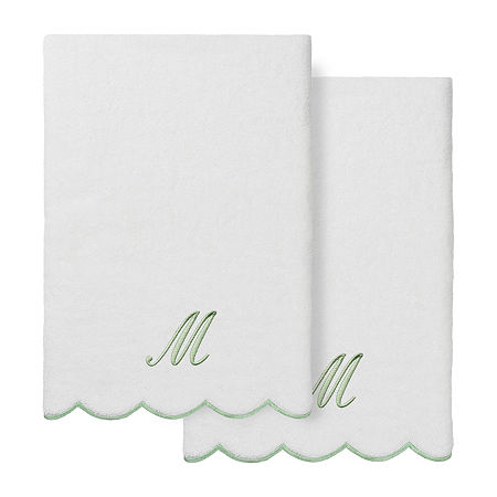 Click here for Linum Home Textiles Adornia Scallop Personalized 2... prices