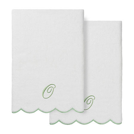 Click here for Linum Home Textiles Adornia Scallop Personalized 2... prices