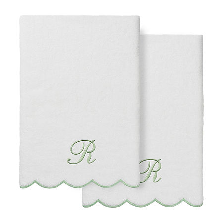 Click here for Linum Home Textiles Adornia Scallop Personalized 2... prices