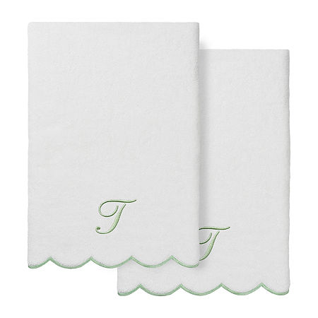 Click here for Linum Home Textiles Adornia Scallop Personalized 2... prices