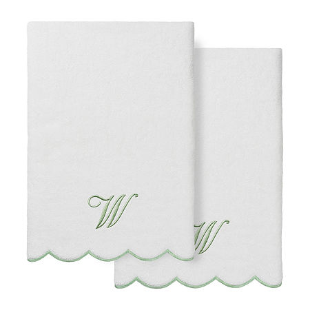 Click here for Linum Home Textiles Adornia Scallop Personalized 2... prices