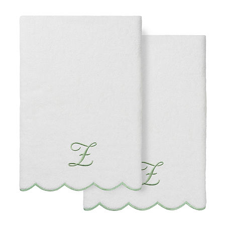 Click here for Linum Home Textiles Adornia Gray Scallop Personali... prices