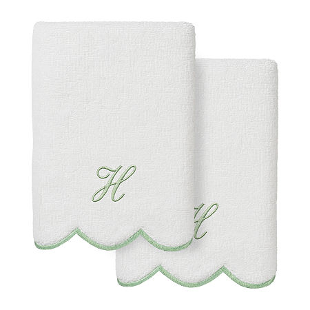 Click here for Linum Home Textiles Adornia Scallop Personalized 2... prices