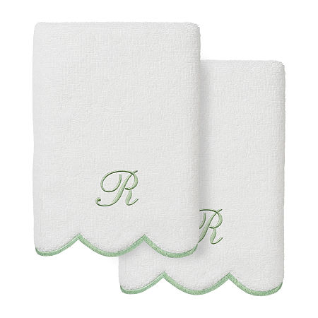 Click here for Linum Home Textiles Adornia Scallop Personalized 2... prices