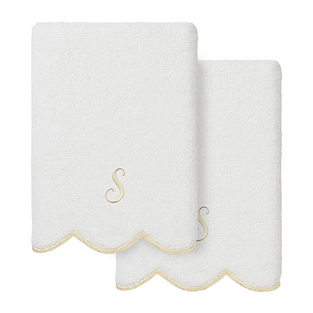 Click here for Linum Home Textiles Adornia Scallop Personalized 2... prices