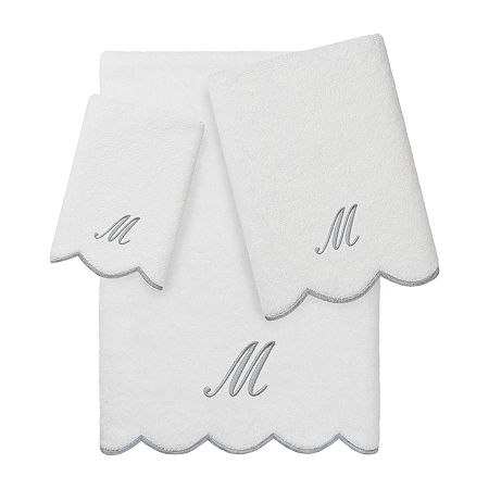 Click here for Linum Home Textiles Adornia Scallop Personalized 3... prices