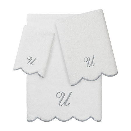 Click here for Linum Home Textiles Adornia Scallop Personalized 3... prices