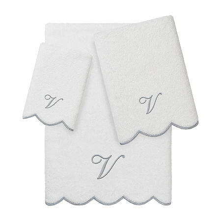 Click here for Linum Home Textiles Adornia Scallop Personalized 3... prices