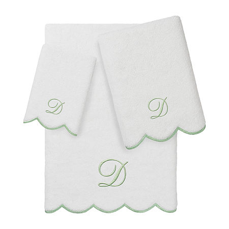Click here for Linum Home Textiles Adornia Scallop Personalized 3... prices