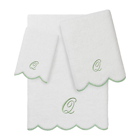 Click here for Linum Home Textiles Adornia Scallop Personalized 3... prices