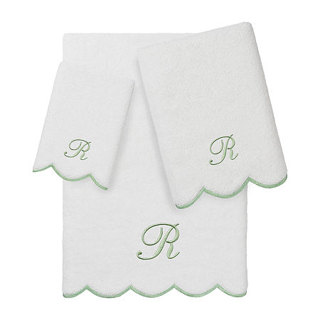 Click here for Linum Home Textiles Adornia Scallop Personalized 3... prices