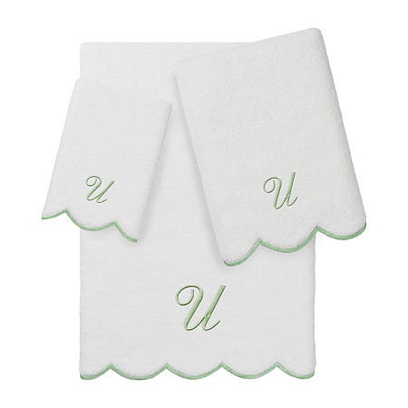 Click here for Linum Home Textiles Adornia Scallop Personalized 3... prices
