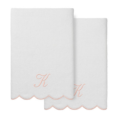 Click here for Linum Home Textiles Adornia Scallop Personalized 2... prices