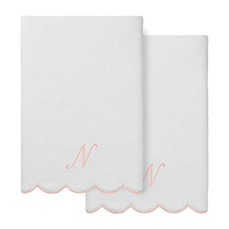 Click here for Linum Home Textiles Adornia Scallop Personalized 2... prices