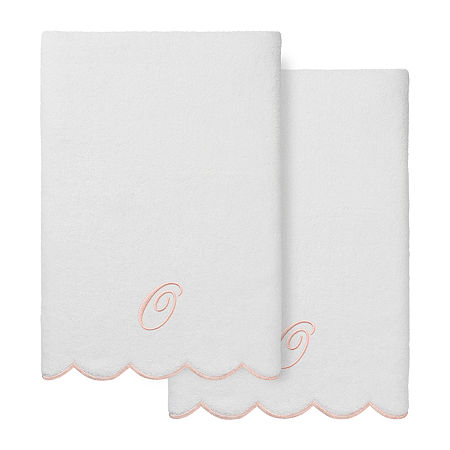 Click here for Linum Home Textiles Adornia Scallop Personalized 2... prices