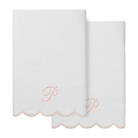 Click here for Linum Home Textiles Adornia Scallop Personalized 2... prices