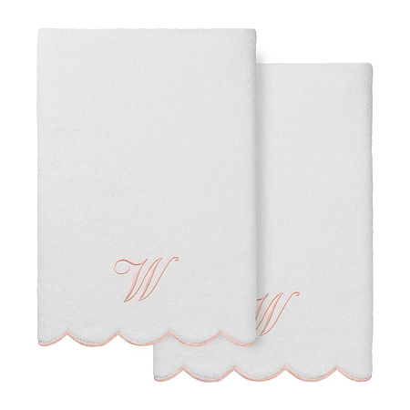 Click here for Linum Home Textiles Adornia Scallop Personalized 2... prices