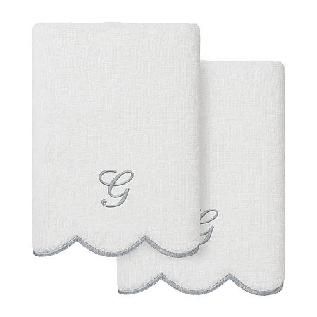 Click here for Linum Home Textiles Adornia Scallop Personalized 2... prices