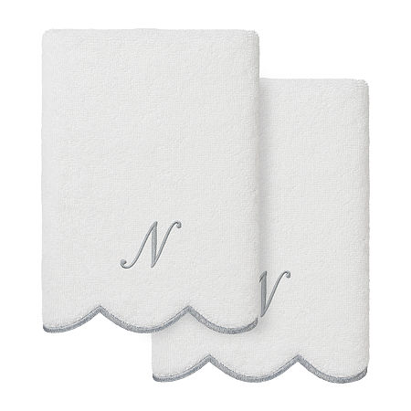 Click here for Linum Home Textiles Adornia Scallop Personalized 2... prices